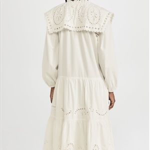 Sea | Dresses | Santos Eyelet Dress Long Sleeve Beautiful Embroidered ...
